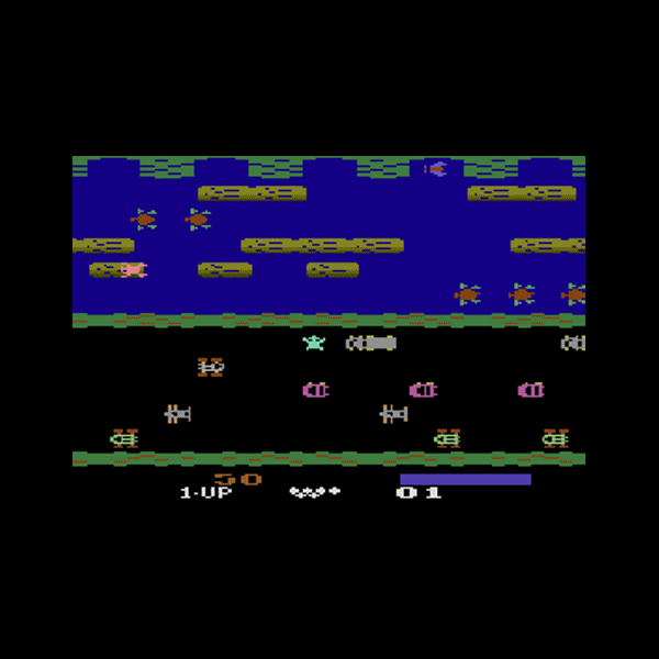 Frogger - The Official - Atari 2600