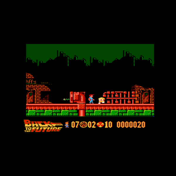 Back to the Future Part II & III - Nintendo NES