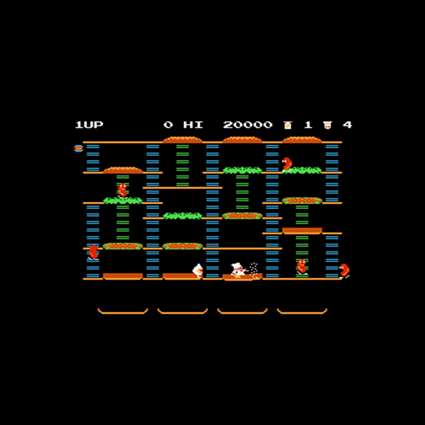 BurgerTime - Nintendo NES