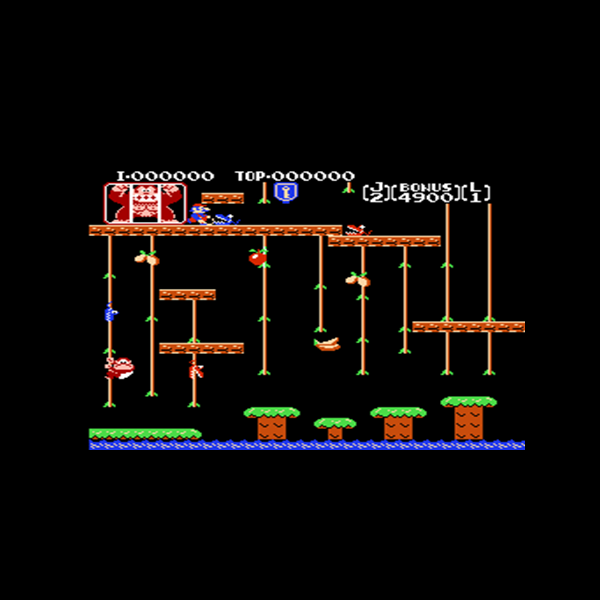 Donkey Kong Jr. - Nintendo NES