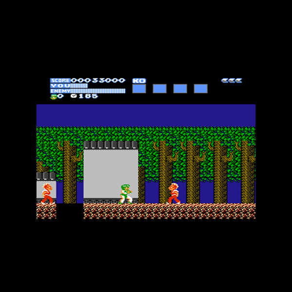 Flying Dragon - The Secret Scroll - Nintendo NES