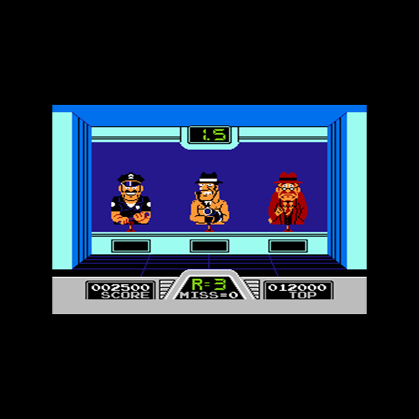 Hogan's Alley - Nintendo NES
