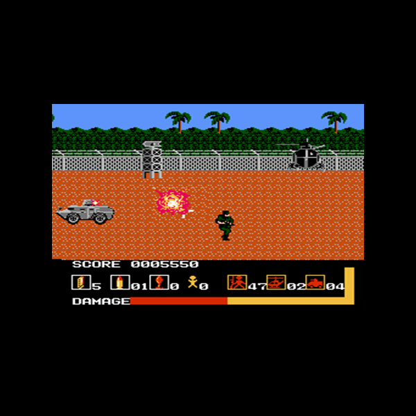 Operation Wolf - Nintendo NES