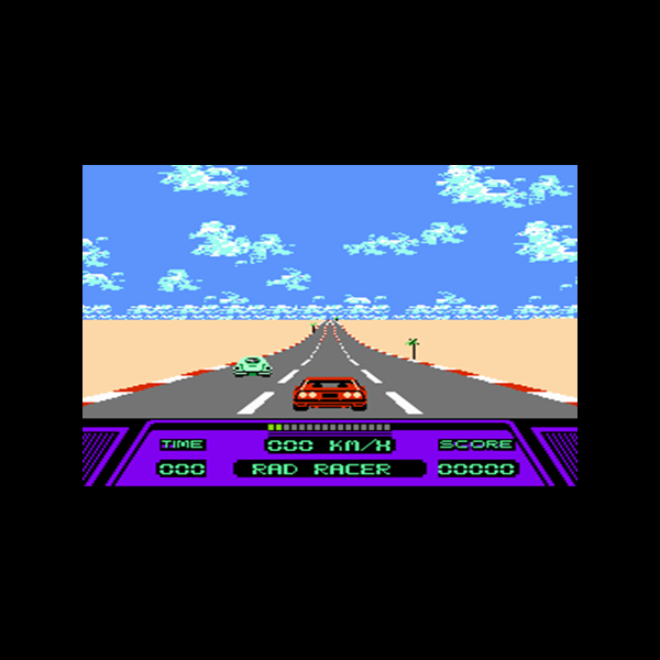 Rad Racer - Nintendo NES