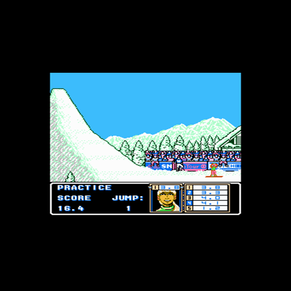 Ski or Die - Nintendo NES