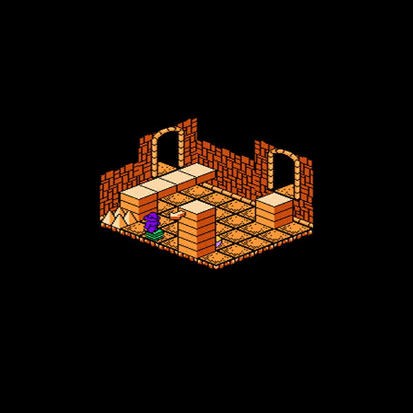 Solstice - The Quest for the Staff of Demnos - Nintendo NES