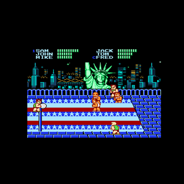Super Dodge Ball - Nintendo NES