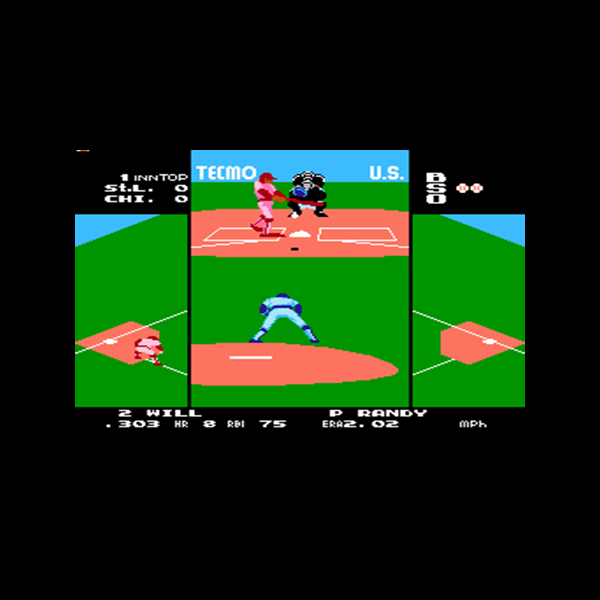 Tecmo Baseball - Nintendo NES