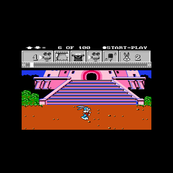 Tiny Toon Adventures Cartoon Workshop - Nintendo NES