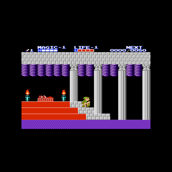 Zelda II - The Adventure of Link - Nintendo NES